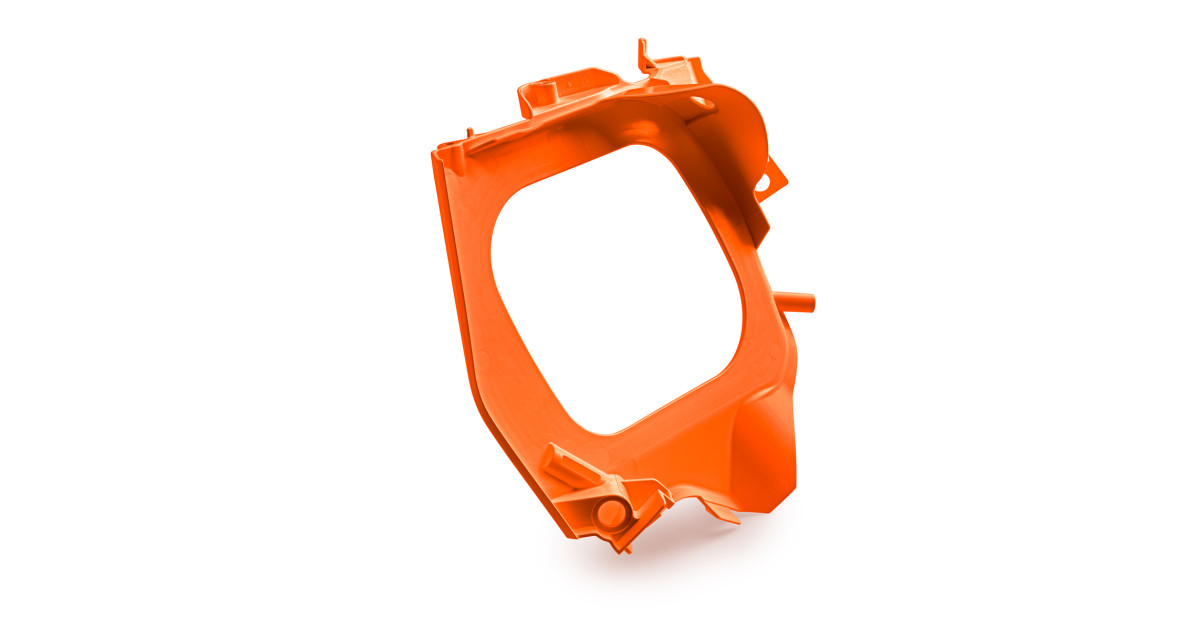 AIR FILTER BOX FRONT PART ORANGE SX2019-22 EXC2020- 79106001010EB - KTM ...